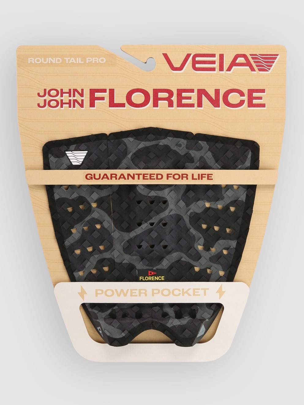 VEIA JJF Round Tail Pro 3 Piece Traction Tailpad - kjøp nå | ID-770086