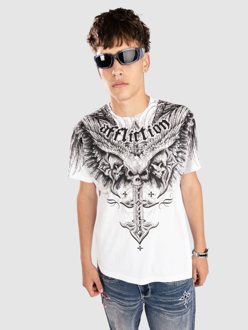 Affliction Death Eyes T-Shirt - acheter maintenant | ID-780434